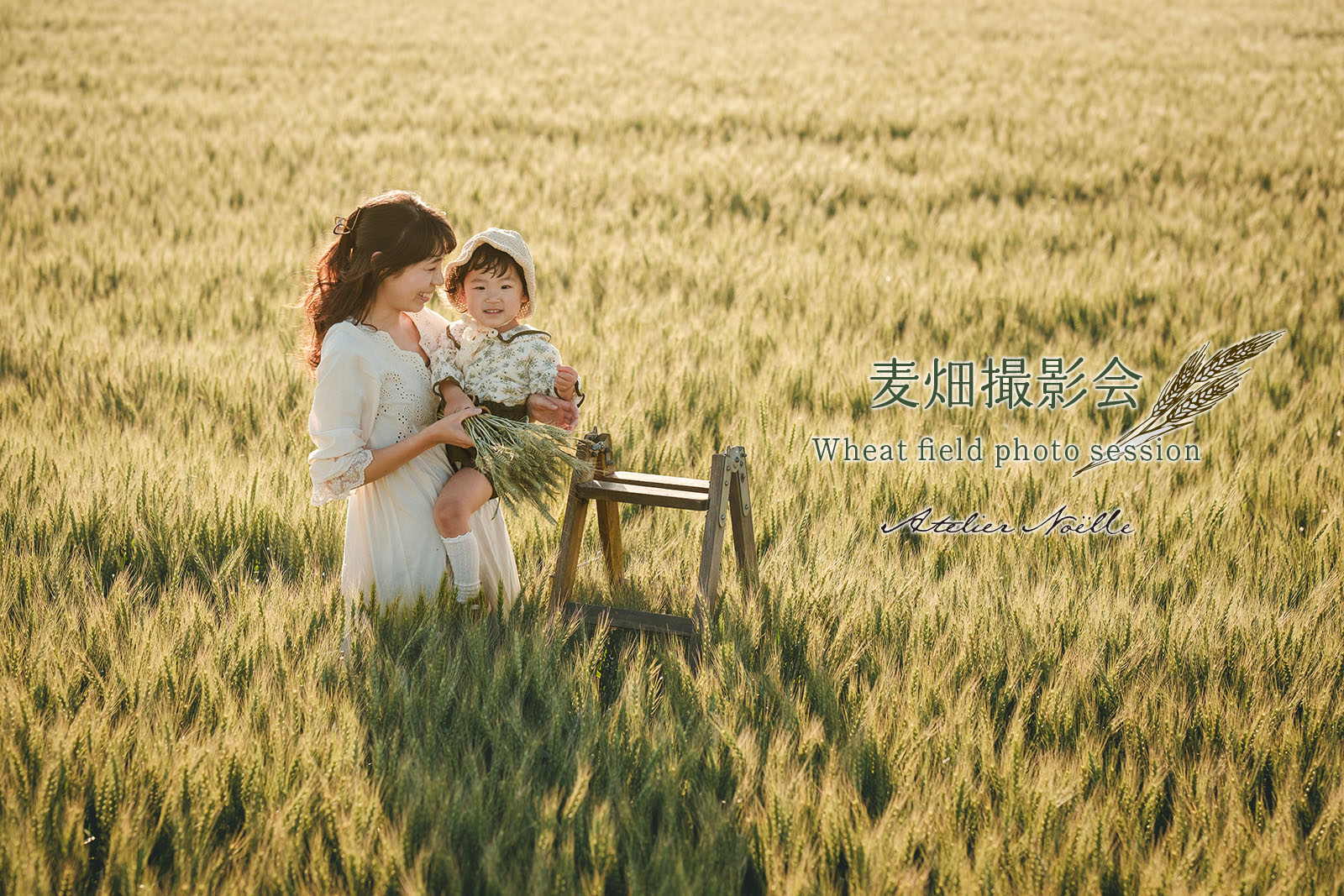 麦畑撮影会2025 — Wheat Field Photo Session 2025 — | Atelier Noëlle（アトリエノエル）